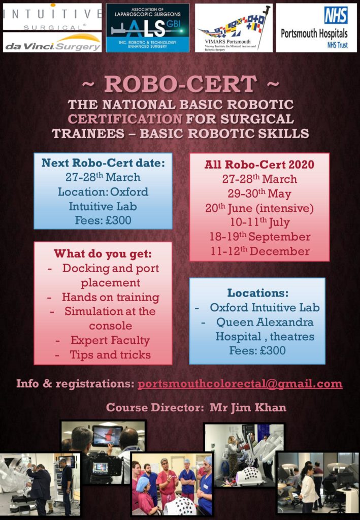 National Robotic Certification for Trainees – 27th & 28th March 2020 ...